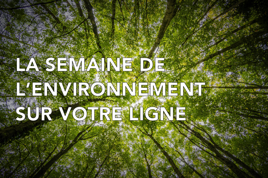 La semaine de l'environnement sur la ligne R